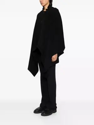 Yohji Yamamoto Button-up Cape