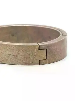 PARTS OF FOUR Sterling And Diamond Band Bracelet