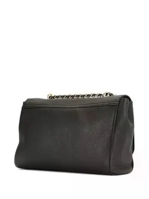 Mulberry Lily Leather Shoulder Bag - Black