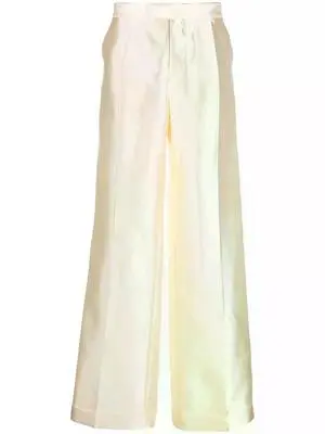 MAISON MARGIELA Straight-leg Silk Trousers