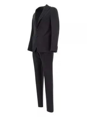 Tagliatore Single-breasted Suit - Black