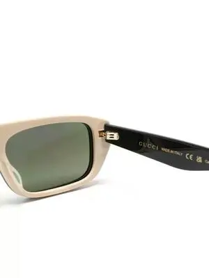 Gucci Rectangle-frame Sunglasses