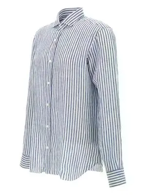 BARBA NAPOLI Striped Shirt