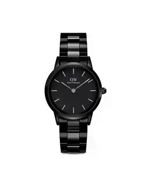 DANIEL WELLINGTON Iconic Link Ceramic 28mm Watch - Black