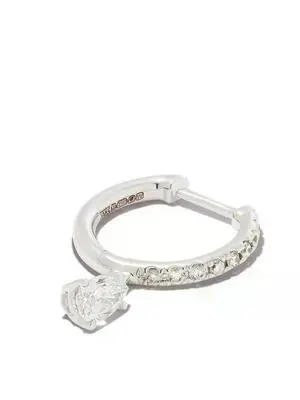 ANITA KO 18kt White Gold Diamond Hoop Earring