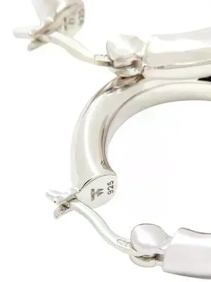 Tom Wood Medium Classic Thick Hoop Earrings