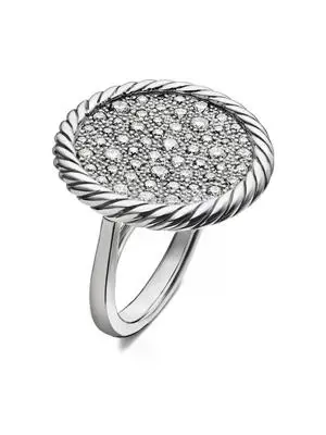 David Yurman Dy Elements Pavé Diamond Ring