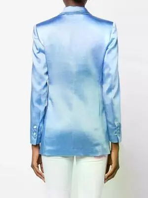 Philipp Plein Double-breasted Satin Blazer