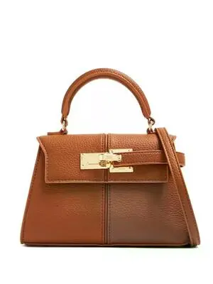 Jw Pei Elise Structured Tote Bag - Brown