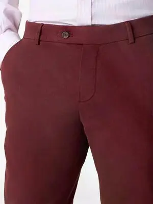 Brooks Brothers Pressed-crease Tape Trousers - Red
