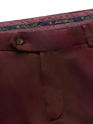 Brooks Brothers Pressed-crease Tape Trousers - Red