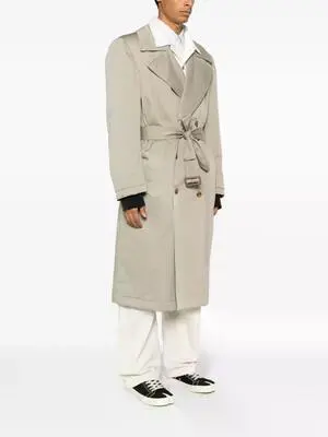 MAISON MARGIELA Belted Double-breasted Coat