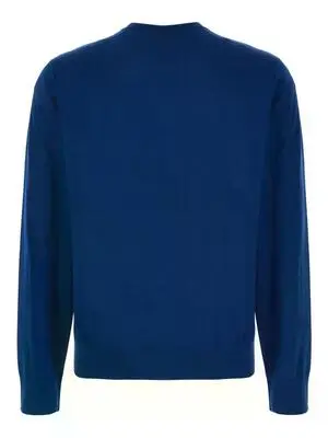 FERRAGAMO Logo-embroidered Jumper
