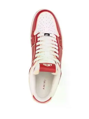 Amiri Collegiate Skel Panelled Sneakers