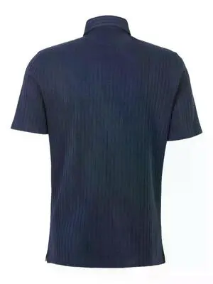 Brunello Cucinelli Ribbed-knit Polo Shirt