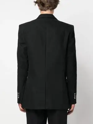 Balmain Double-breasted Cotton Blazer