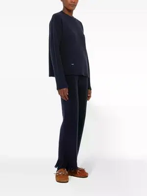 Alanui Cashmere-blend Jumper With Ribbed Edges