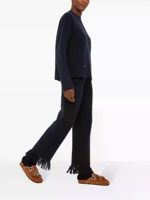 Alanui Cashmere-blend Jumper With Ribbed Edges