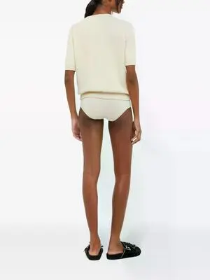 Alanui Ribbed Knit T-shirt