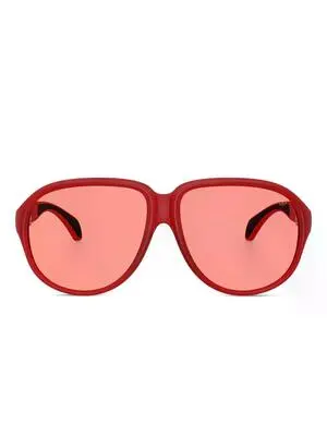 Moncler Halcyonne Sunglasses - Red