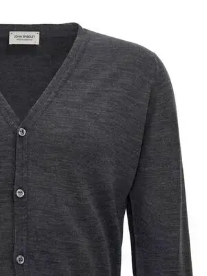 John Smedley Petworth Cardigan - Grey