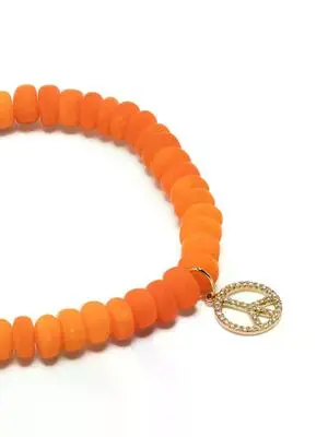SYDNEY EVAN 14kt Yellow Gold Opal Charm Bracelet