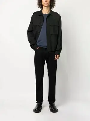 John Smedley Lundy Fine-knit Jumper - Blue