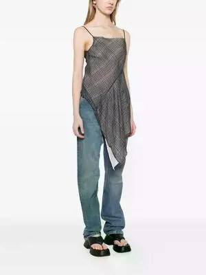 MARC LE BIHAN Checked Top