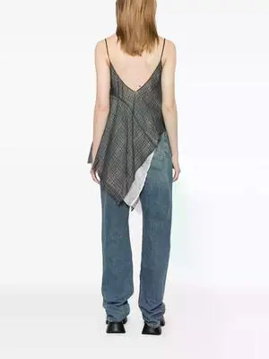 MARC LE BIHAN Checked Top