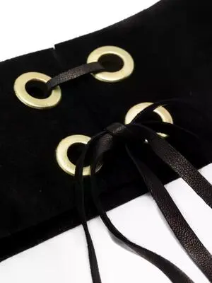 MANOKHI Mira 4 Leather Choker Necklace