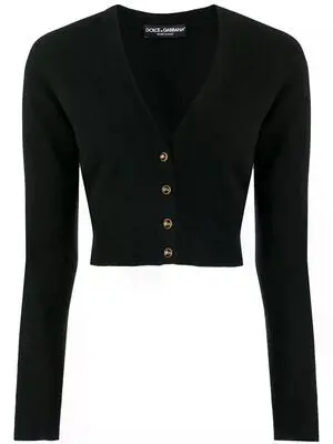 Dolce & Gabbana Cropped Cashmere Cardigan