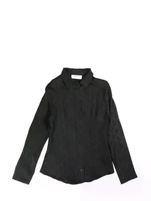 MARINE SERRE Moon Diamant Jacquard Shirt