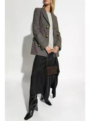 AMI Paris Single-breasted Virgin Wool Blazer
