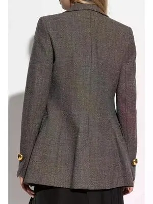 AMI Paris Single-breasted Virgin Wool Blazer