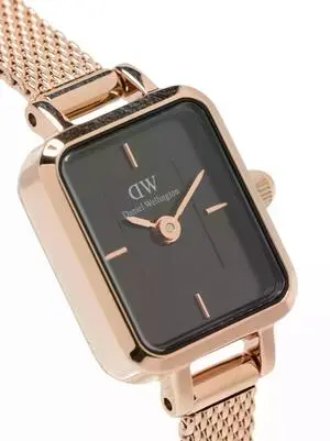 DANIEL WELLINGTON Quadro Mini Watch - Black