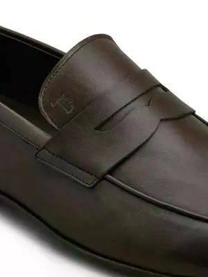 TOD'S Leather Loafers - Brown