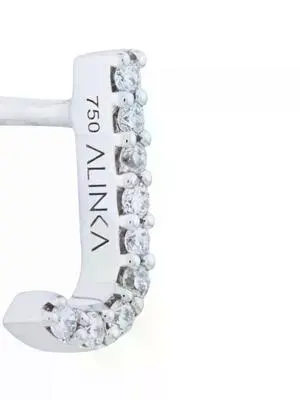 ALINKA 18kt White Gold Id Diamond Stud Earring