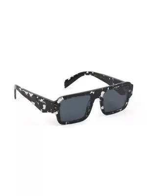 Prada Symbole Square-frame Sunglasses - Black
