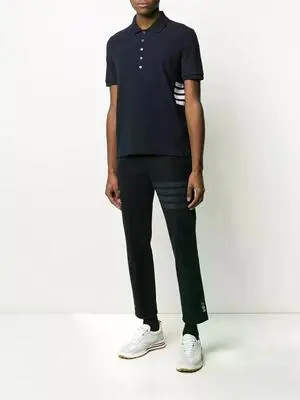 Thom Browne 4-bar Piqué Polo Shirt