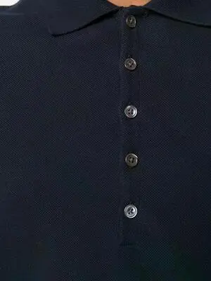 Thom Browne 4-bar Piqué Polo Shirt