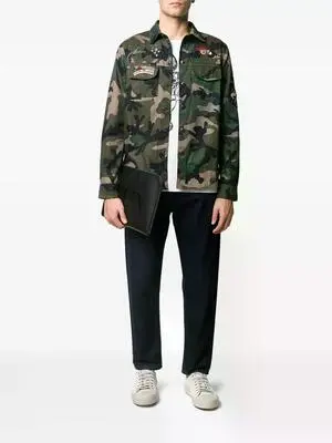 Valentino Garavani Camouflage-print Shirt