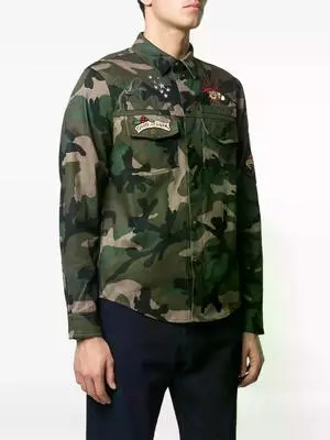 Valentino Garavani Camouflage-print Shirt