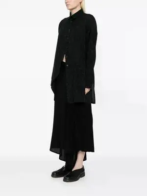 CHIAHUNG SU Asymmetric Striped Shirt