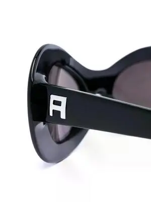 AMBUSH Jordee Round-frame Sunglasses - Black