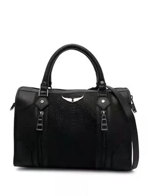 Zadig&Voltaire Snakeskin-effect Tote Bag