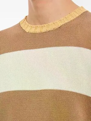 DRUMOHR Striped Cotton Sweater