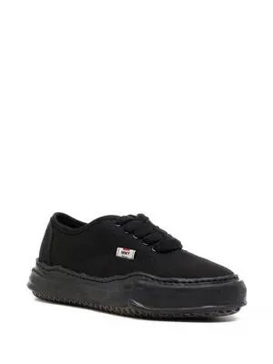 Mihara Yasuhiro Low-top Canvas Sneakers - Black