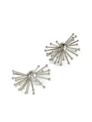 Emilio Pucci Riccio Earrings - Silver