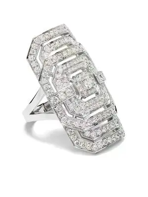 STATEMENT My Way Xxl Sterling And Diamond Ring - Silver