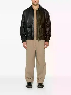 Studio Nicholson Oversized Leather Jacket